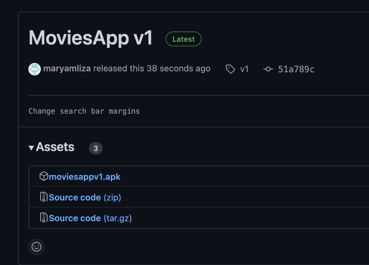 GitHub - maryamliza/MoviesApp