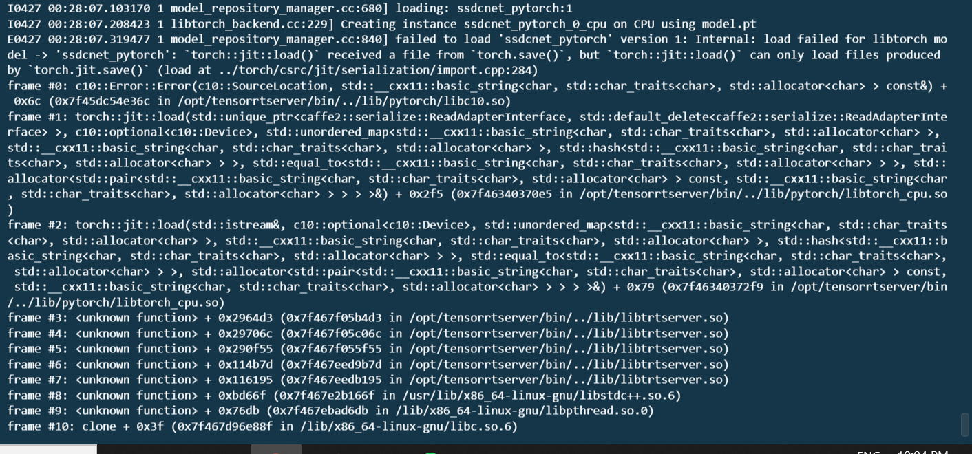 Error Serving Pytorch Image Crowd Counting Model · Issue 1369 · Triton Inference Serverserver