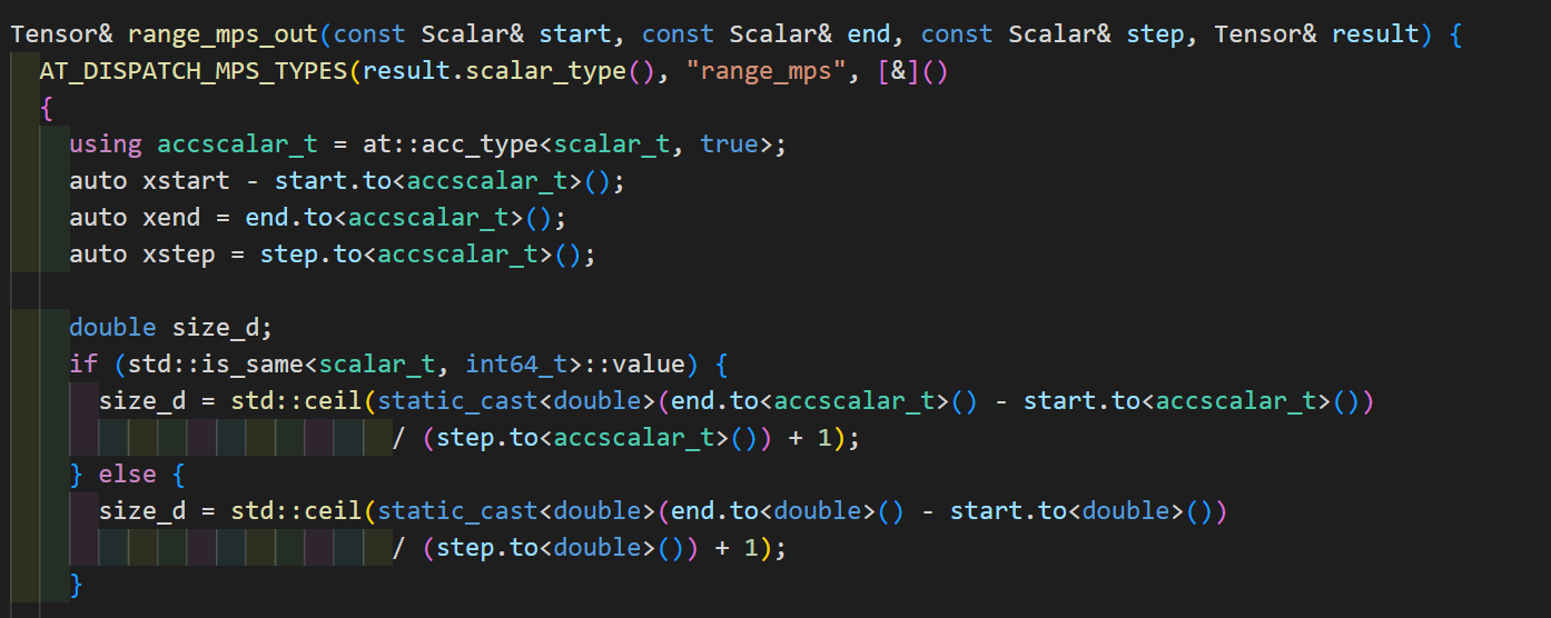 [MPS] Add support for aten::range for MPS backend · Issue #86990 · pytorch/pytorch · GitHub