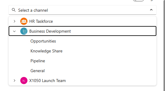 [BUG] mgt-teams-channel-picker clicking on chevron icon only expands and does not collapse node ...