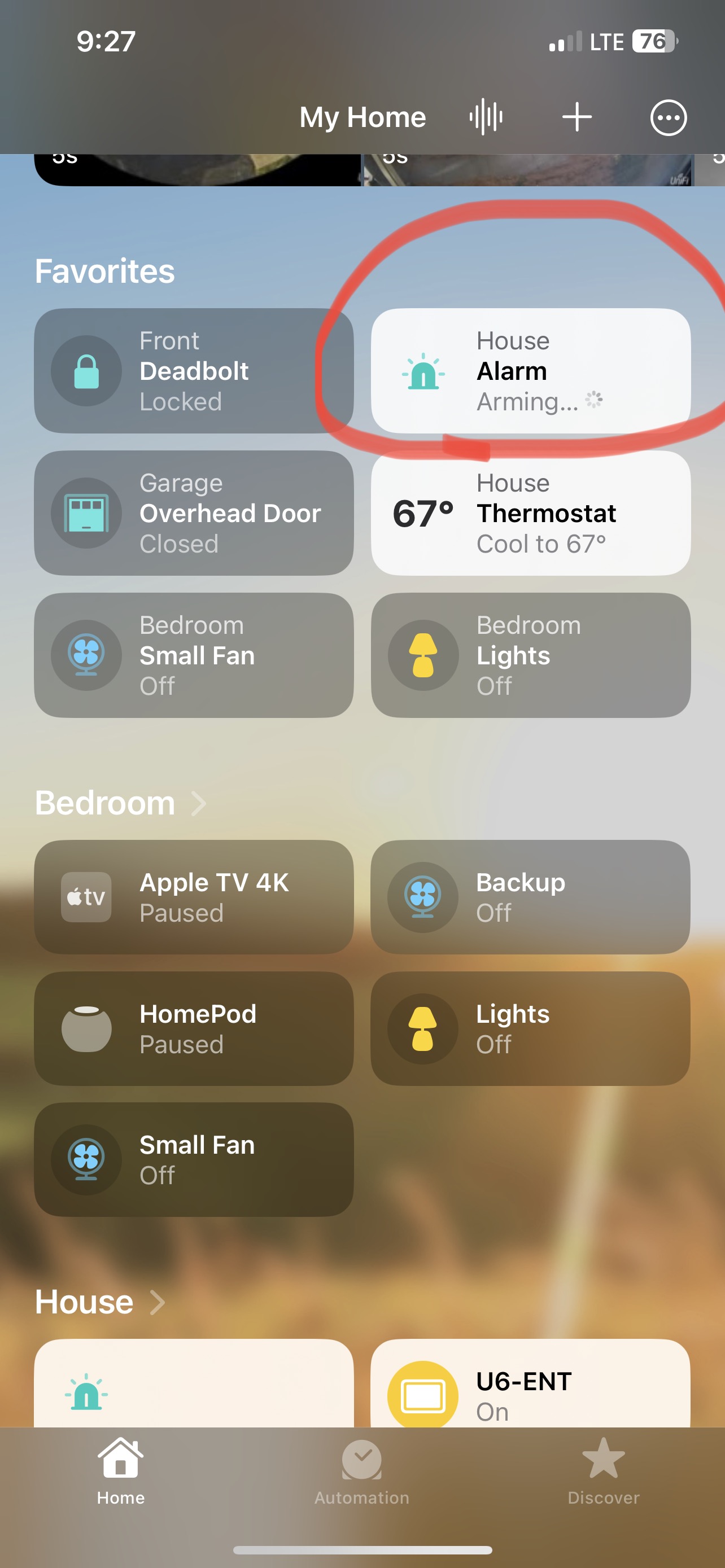 New HomeKit alarm system arming status feature not working properly. · Issue #1078 · dgreif/ring ...
