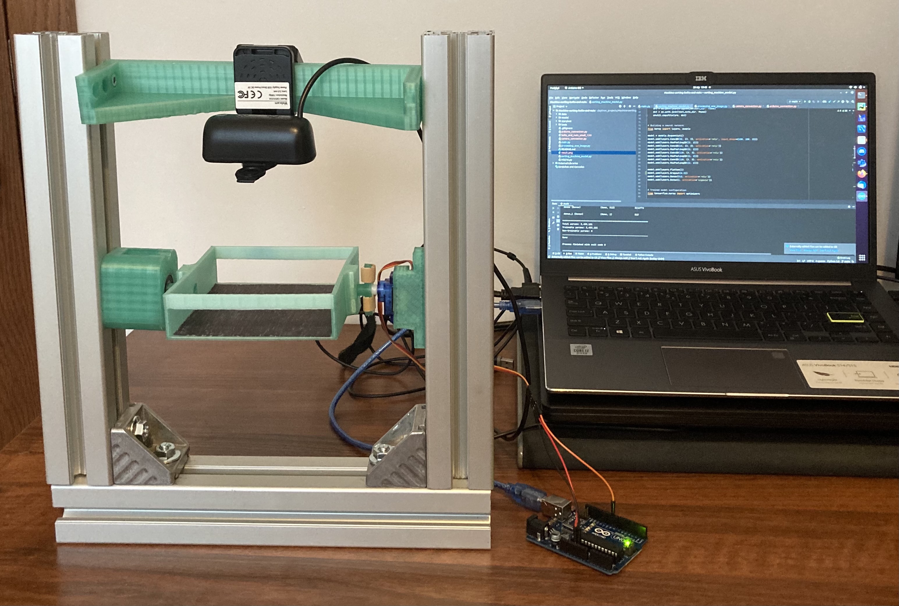 GitHub - artqxh/Machine-sorting-bolts-and-nuts: Project and physical execution of a bolt and nut ...