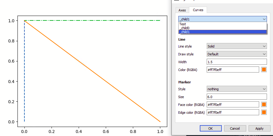 [Bug]: Curve styles gets mixed up when edited in the Curves Tab of Figure Options (Edit Axis ...