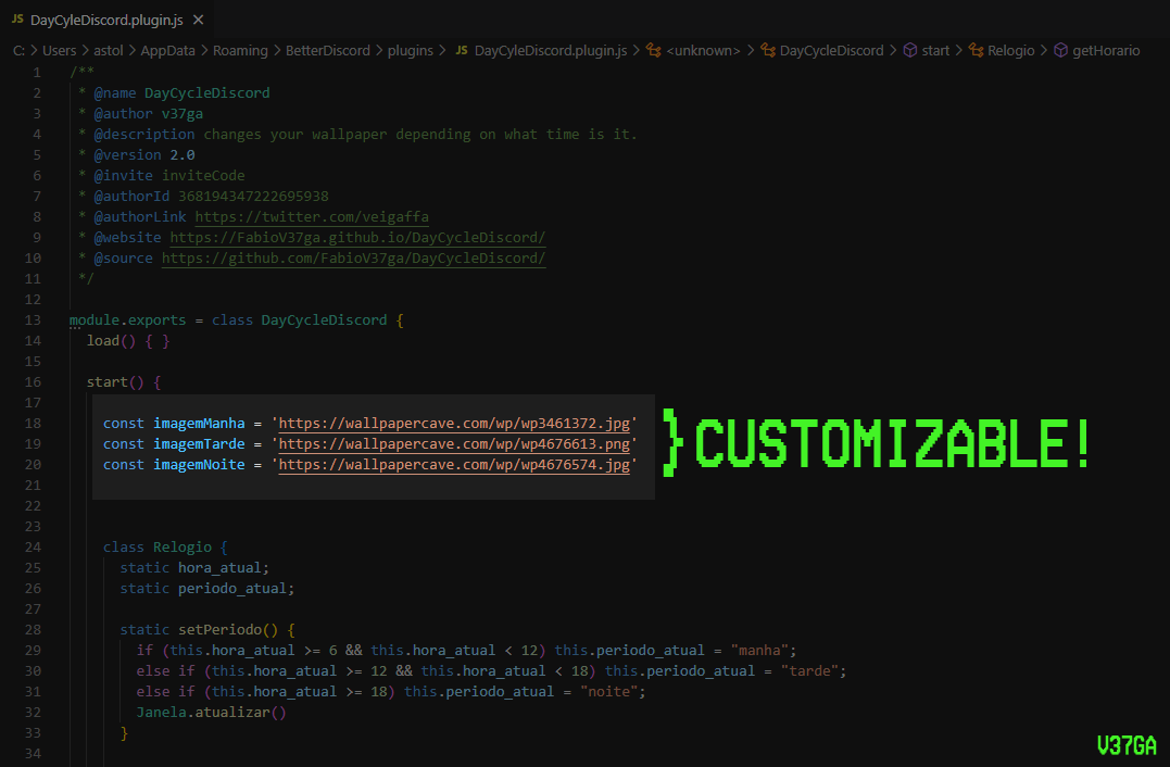 GitHub - FabioV37ga/DayCycleDiscord: Theme/Extension for Betterdiscord.