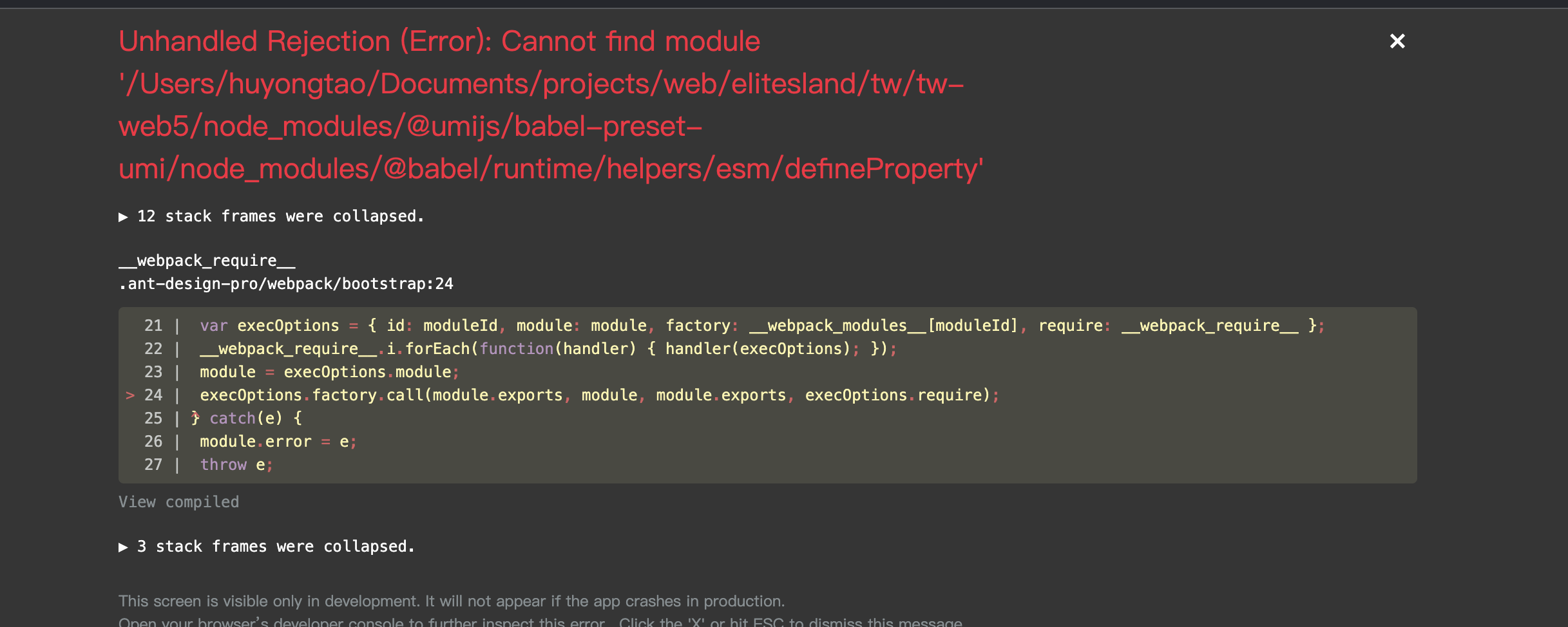 Cannot find module · Issue #198 · bumbeishvili/org-chart · GitHub