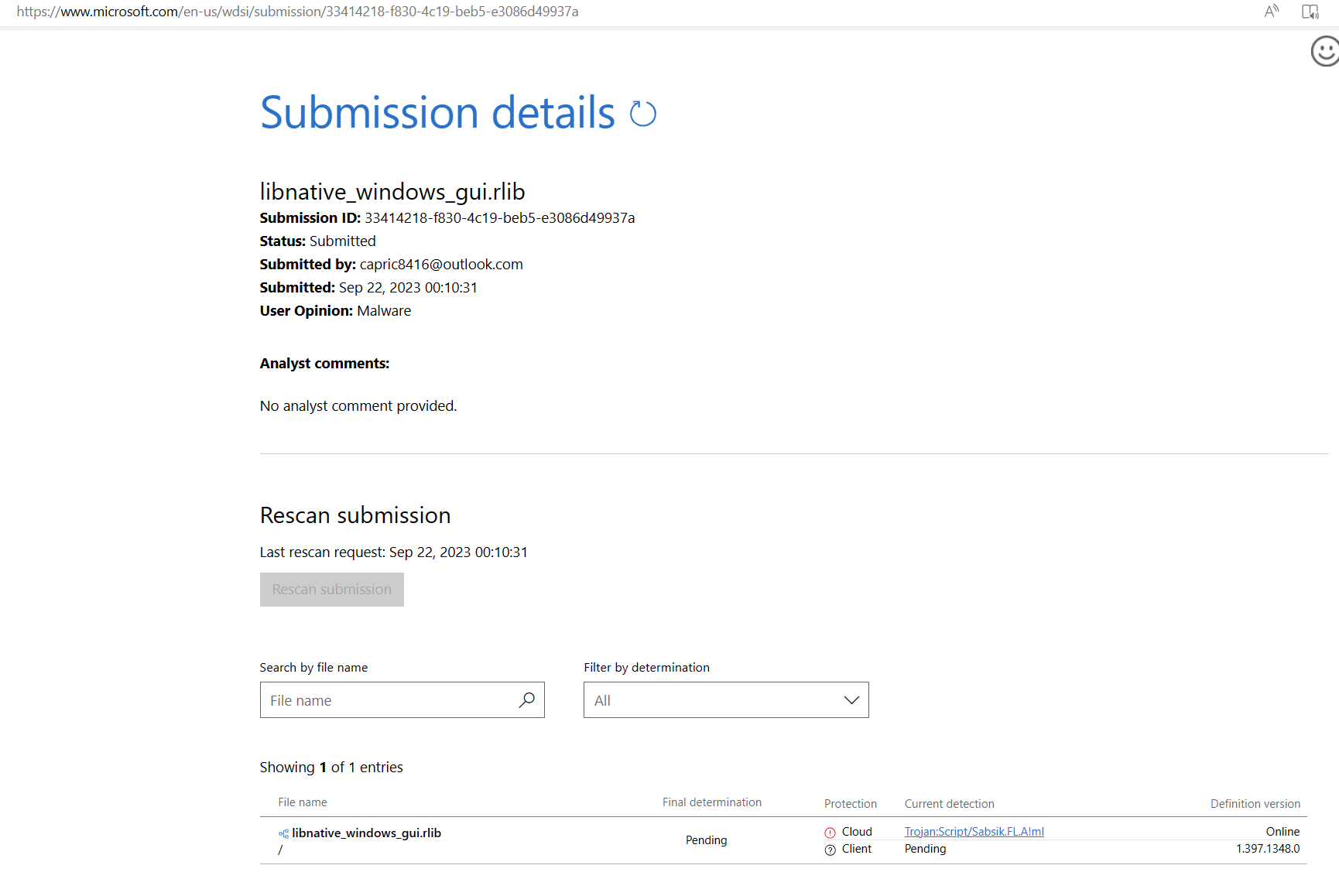 Windows 11 Defender report trojan · Issue #277 · gabdube/native-windows-gui · GitHub