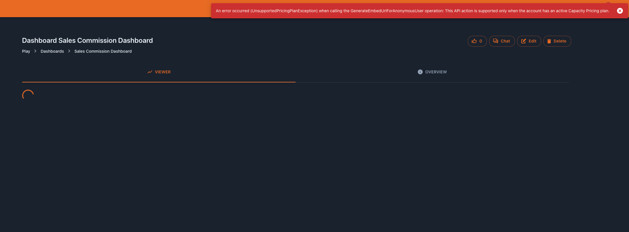 An error occurred (UnsupportedPricingPlanException) when calling the ...