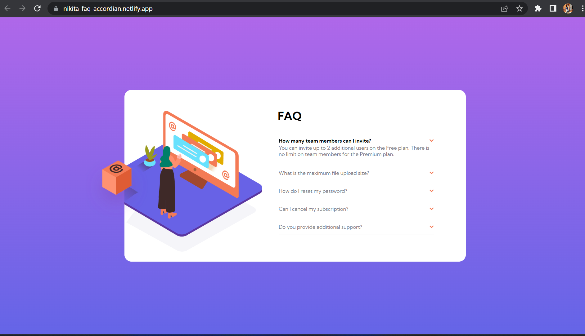 GitHub - 29nikita/faq-accordion