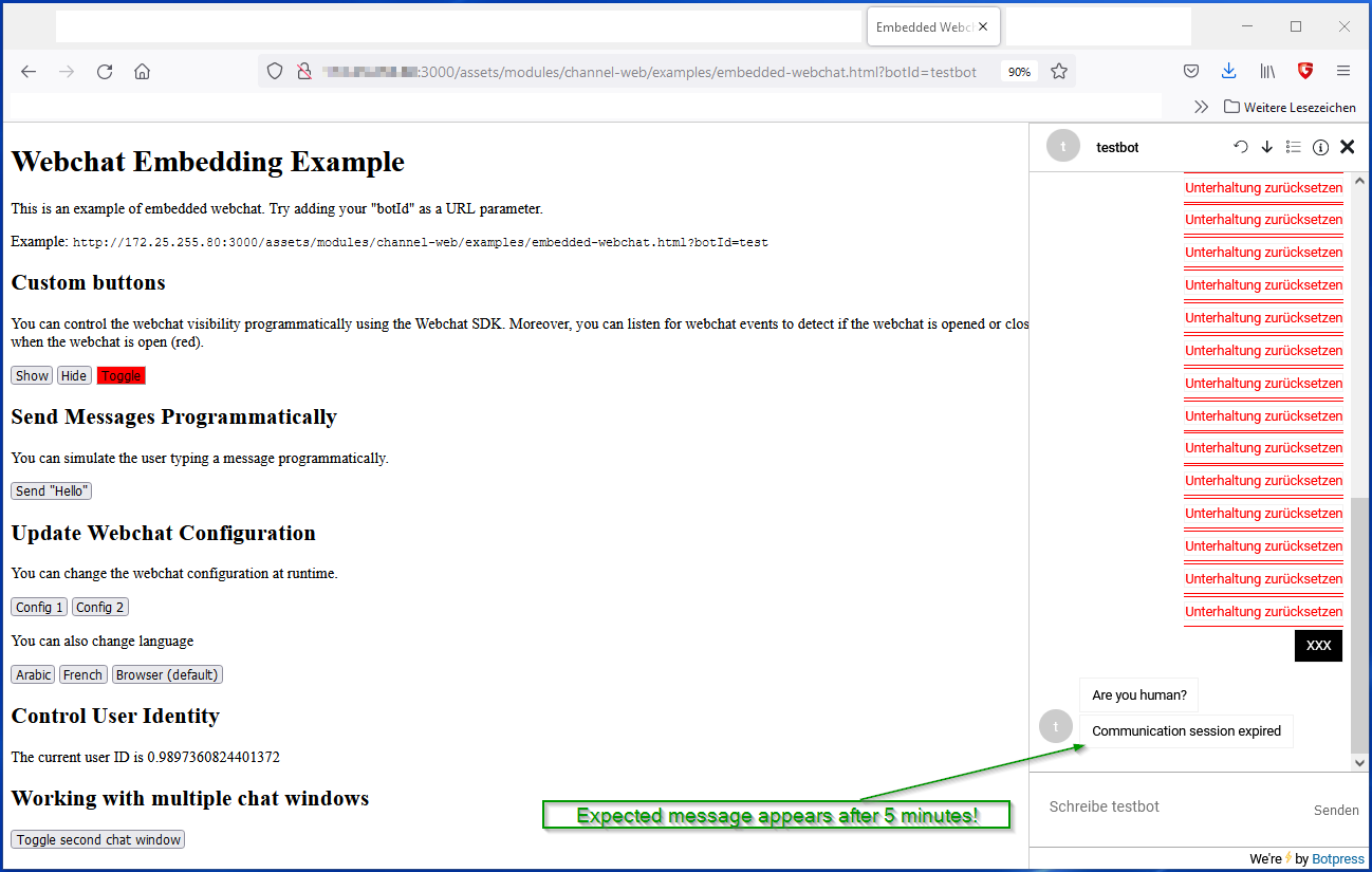 [BUG]:Timeout is not triggered in Android environments · Issue #1477 · botpress/v12 · GitHub