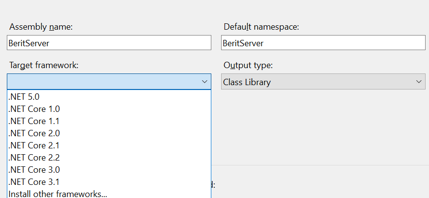 Target Framework Is Empty Default After Upgrade · Issue 576 · Dotnet 