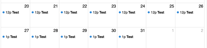 Recurring event time displayed wrongly after daylight saving time · Issue #6729 · fullcalendar ...