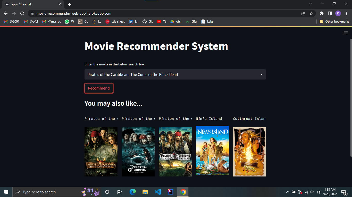 GitHub - okrafae/movies-recommender-system: Loved a movie and want to ...