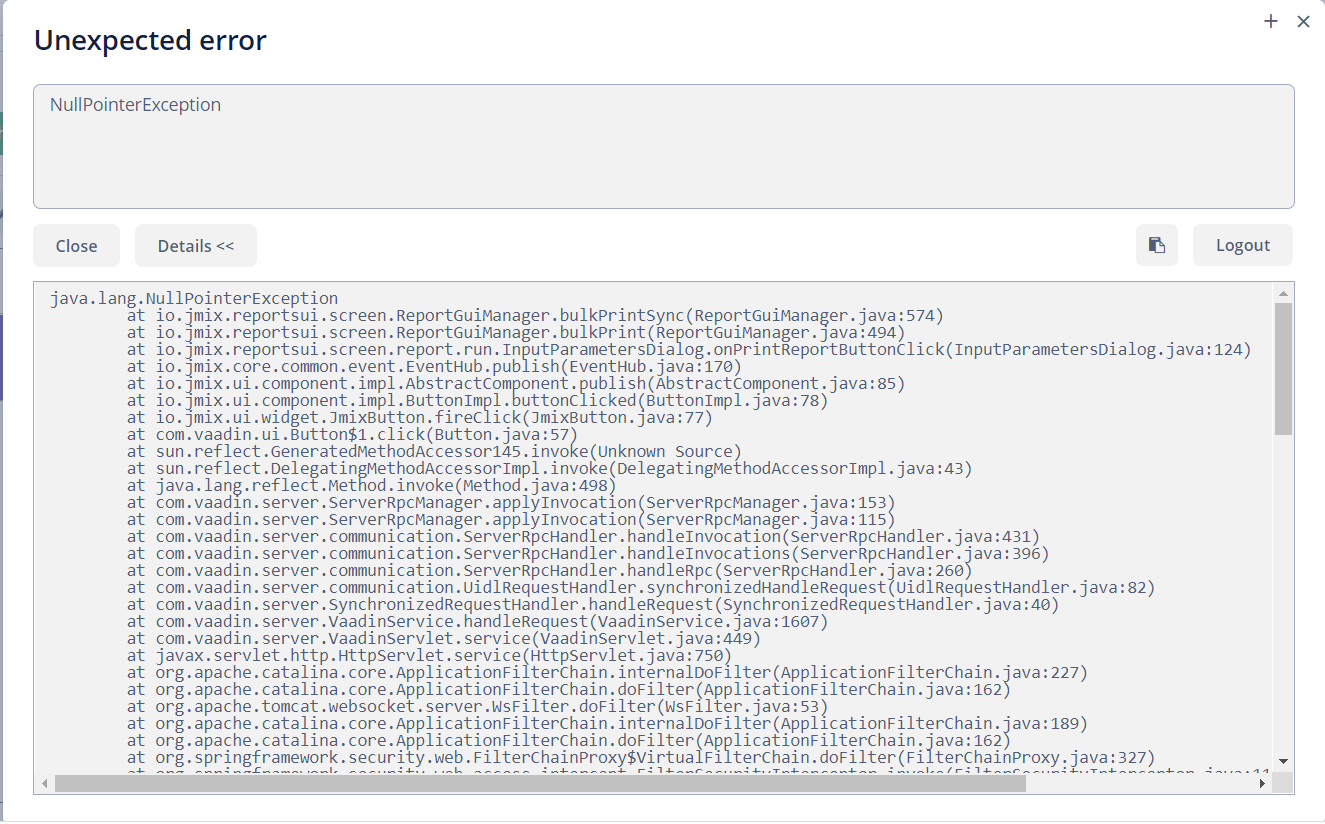 Bulk print does not work if run a report from InputParametersDialog · Issue #171 · jmix-projects ...