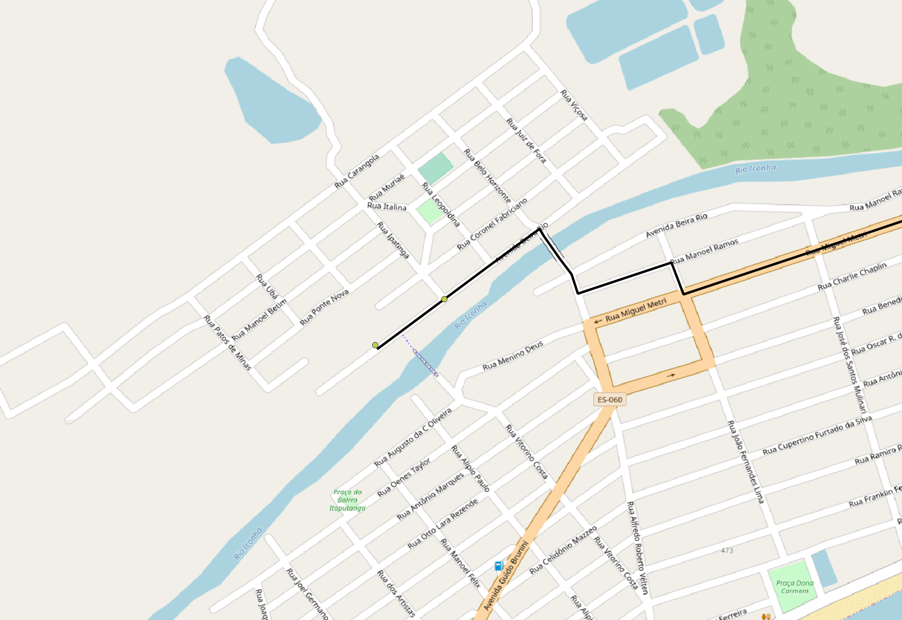 Directions Returning Points Out Of Roads Issue 340 GIScience openrouteservice GitHub