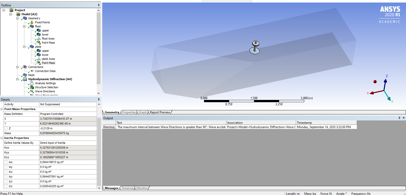 Scaling rm3 tutorial 1:100 · Issue #414 · WEC-Sim/WEC-Sim · GitHub