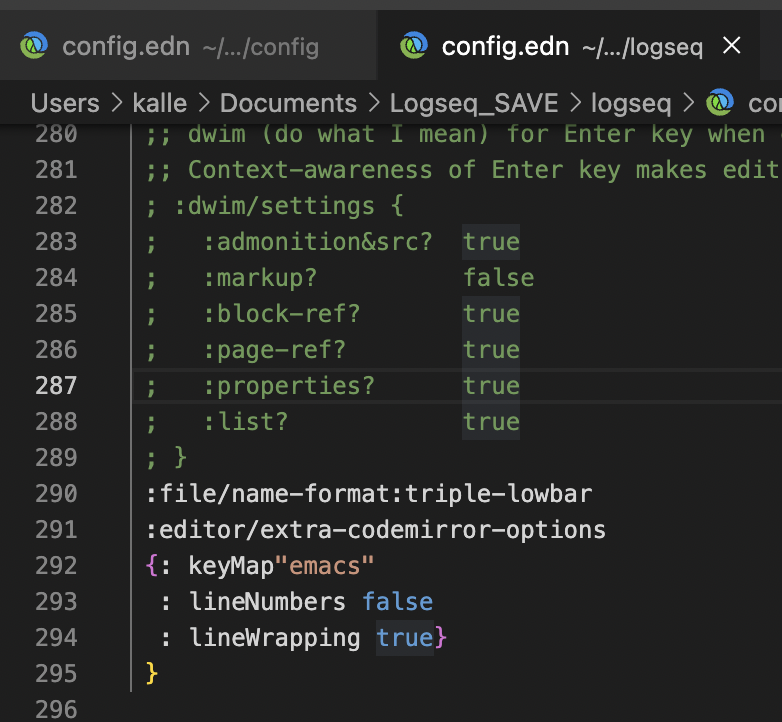 I added a piece of code to the global config and logseq keeps crashing. · Issue #7239 · logseq ...