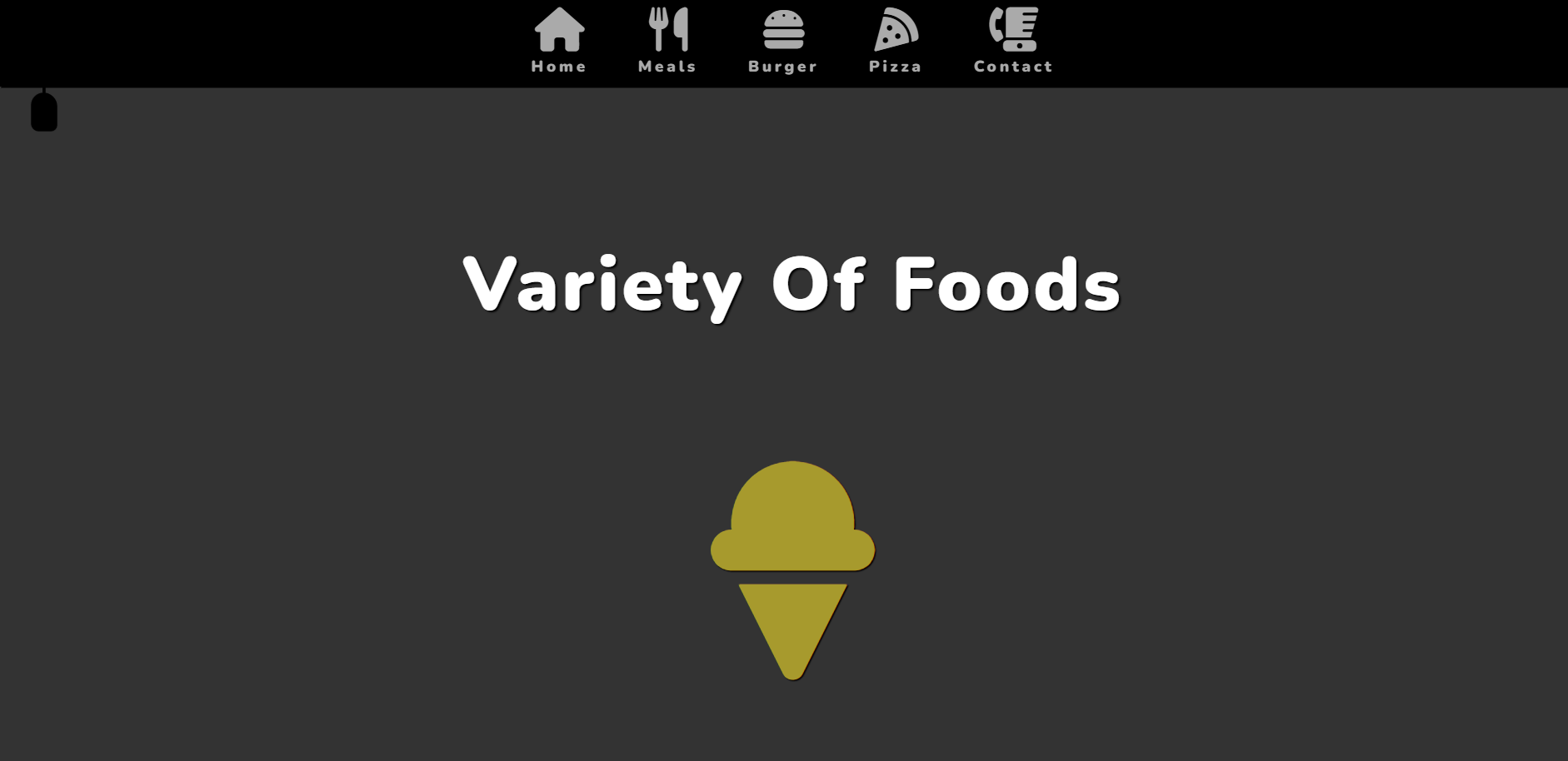 GitHub - TobiasHAG/Foods: HTML / CSS / JavaScript page created from a Udemy Course, made to ...