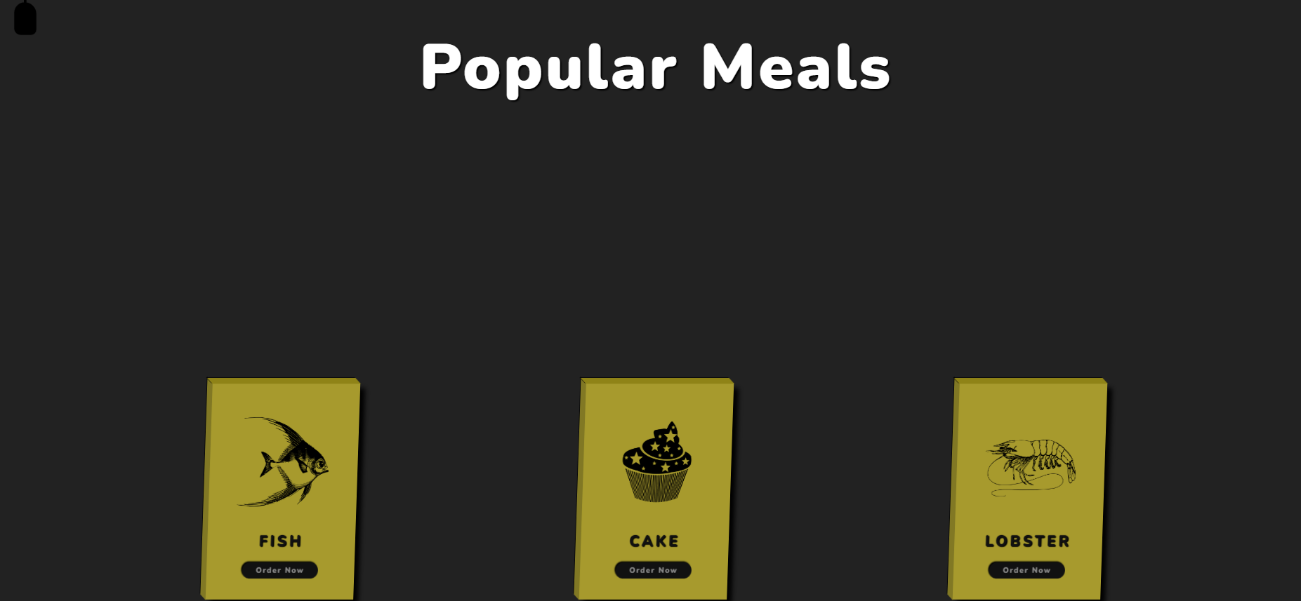 GitHub - TobiasHAG/Foods: HTML / CSS / JavaScript page created from a Udemy Course, made to ...