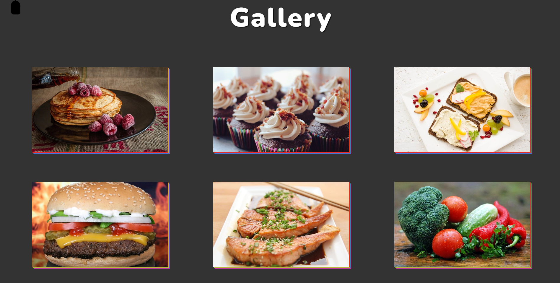GitHub - TobiasHAG/Foods: HTML / CSS / JavaScript page created from a Udemy Course, made to ...