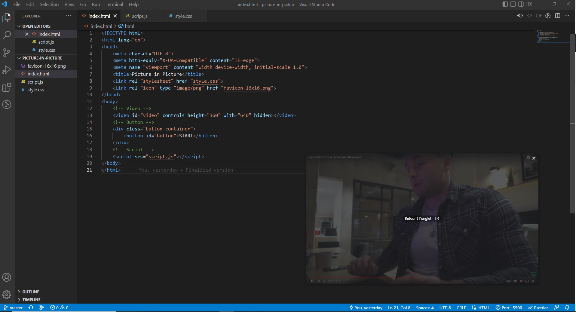 GitHub - TobiasHAG/picture-in-picture: PIP project with a button using ...