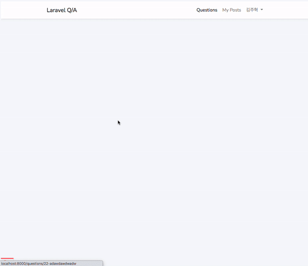 GitHub - wngur6076/laravel-qa: 질문 & 답변 웹페이지 라라벨8 버전으로 만듬(심플 스택오버플로우)