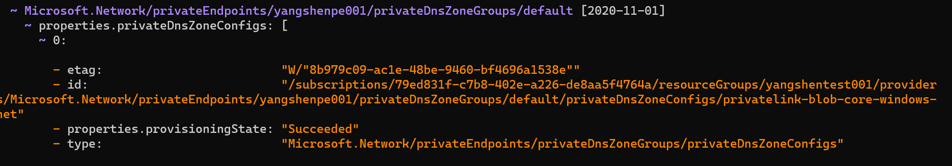 what if noise of Microsoft.Network/networkInterfaces and Microsoft.Network/privateEndpoints ...