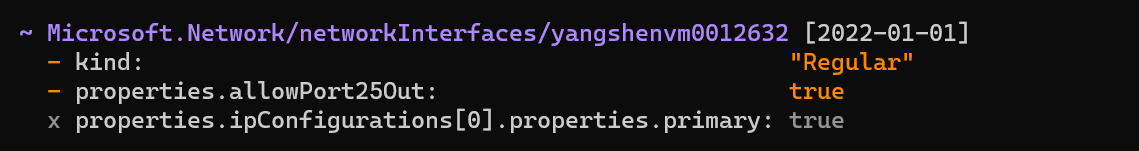 what if noise of Microsoft.Network/networkInterfaces and Microsoft.Network/privateEndpoints ...