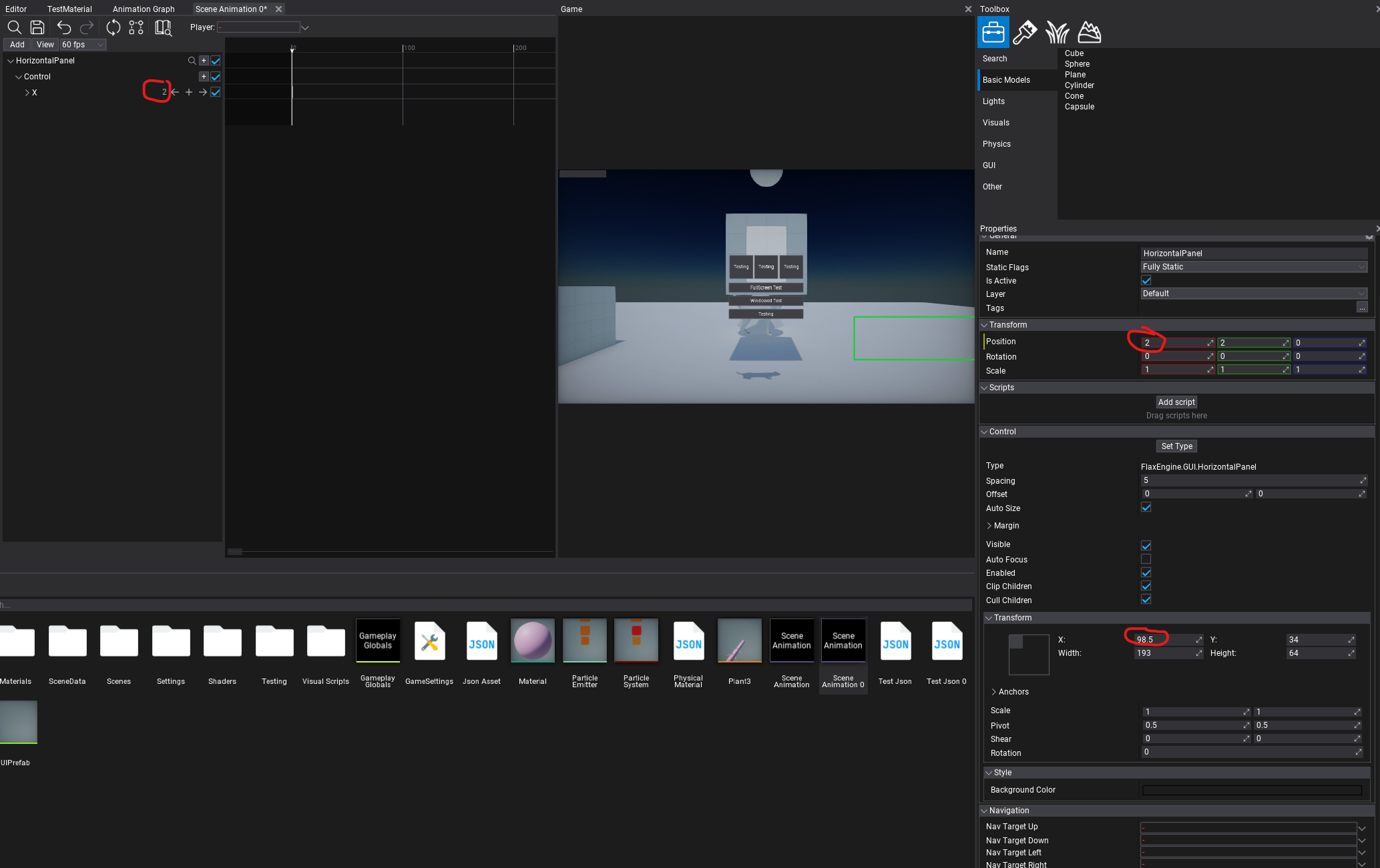 Scene Animation for UI transform Issue · Issue #976 · FlaxEngine/FlaxEngine · GitHub