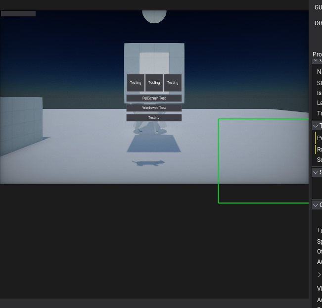 UI highlights not working correctly when using canvas scalar and control transform not working ...
