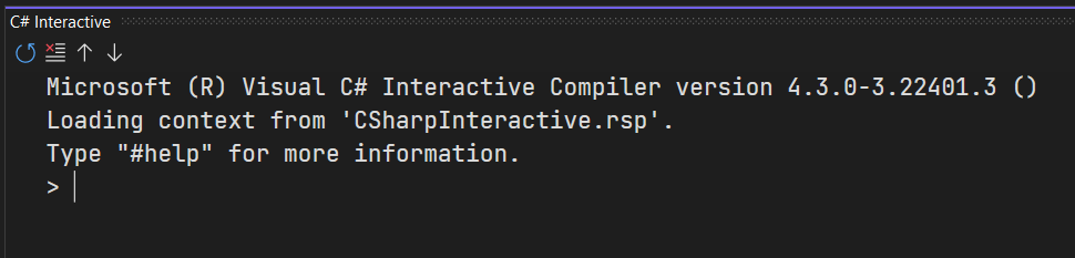 C# Interactive Window should default to .NET Core if the current ...