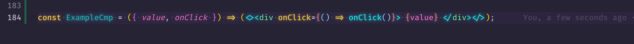 Support Fragments · Issue #104 · robb0wen/synthwave-vscode · GitHub