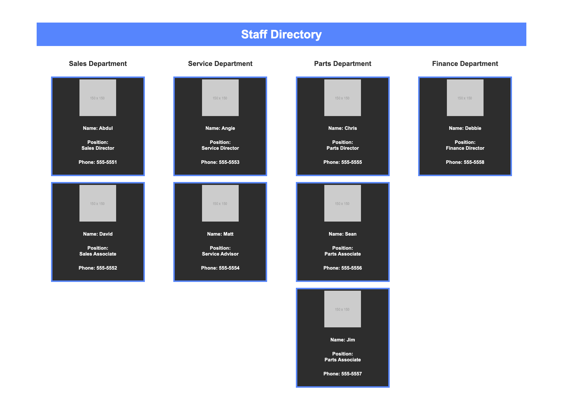GitHub - ggfalloon/staff-list: Staff list directory made with HTML5 and ...