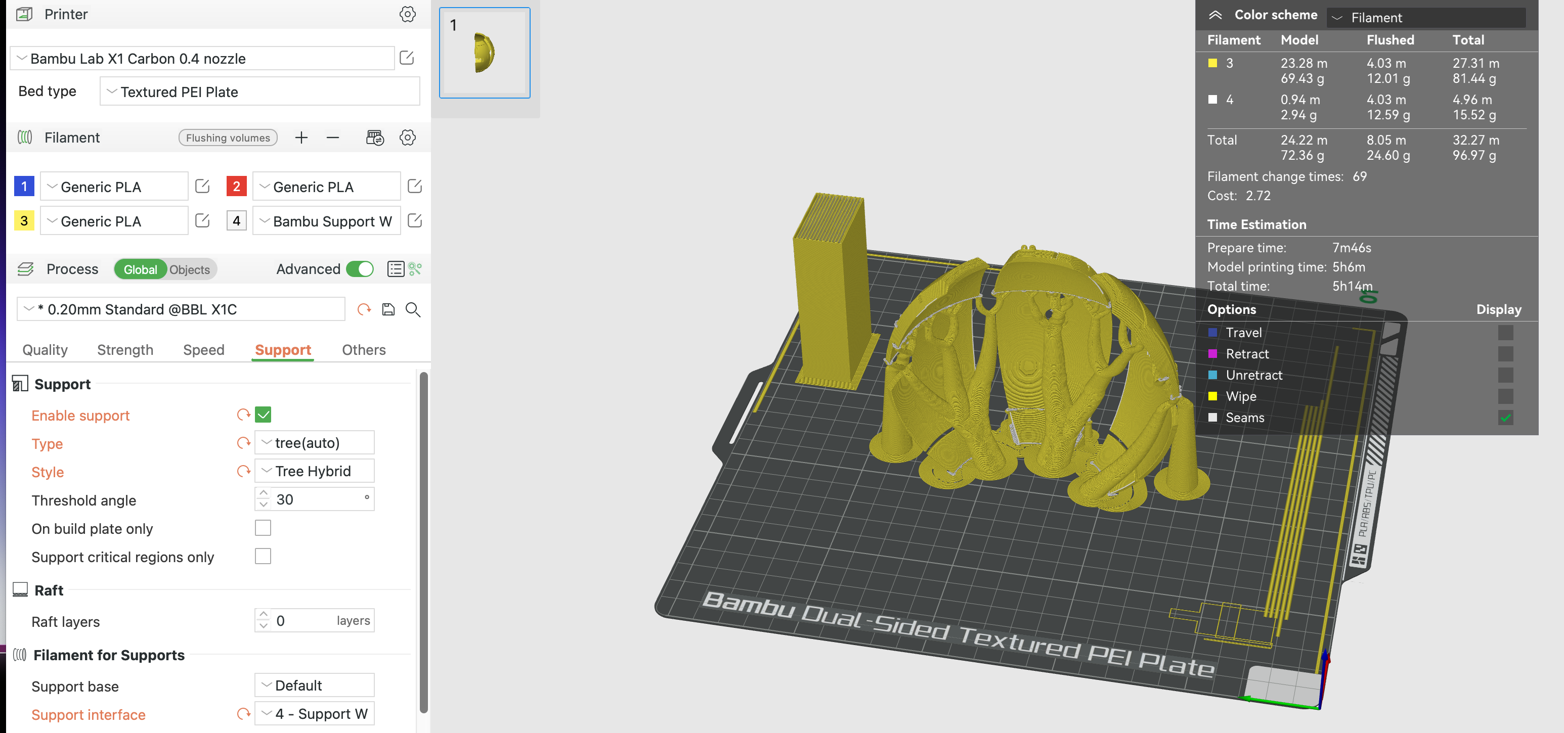Non-Default Support Interface not working · Issue #1558 · bambulab/BambuStudio · GitHub