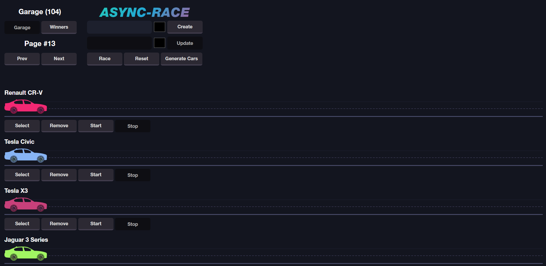 Github Shaqi Devasync Race Race Game Spa