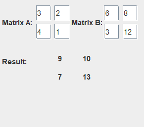 GitHub - BrianLucas26/MatrixMath: Simple Matrix Calculator