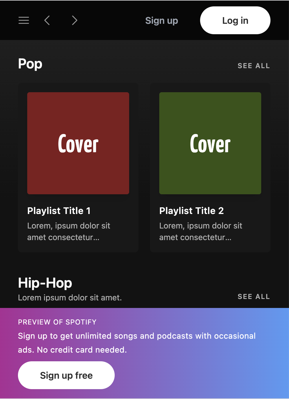 GitHub - geraxgera/spotify-copy-react