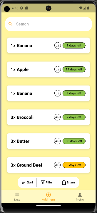 GitHub - jennzheng12315/grosseries: An app called "Grosseries" helping ...