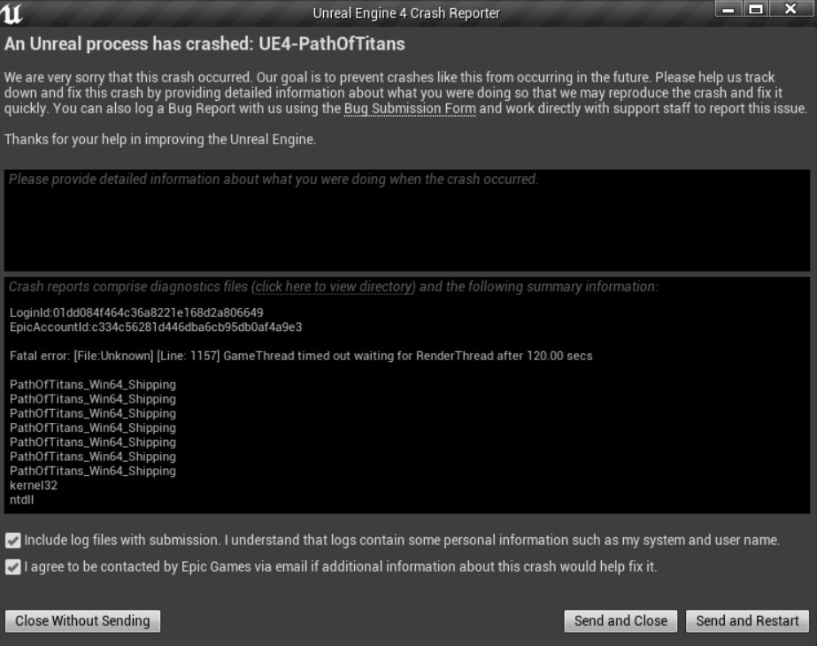 Black Screen When I Start The Game · Issue 5474 · Alderon Games Pathoftitans Bugs · Github