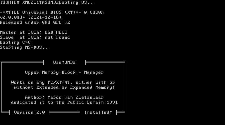 USE!UMBs hangs Xi8088 · Issue #2927 · 86Box/86Box · GitHub