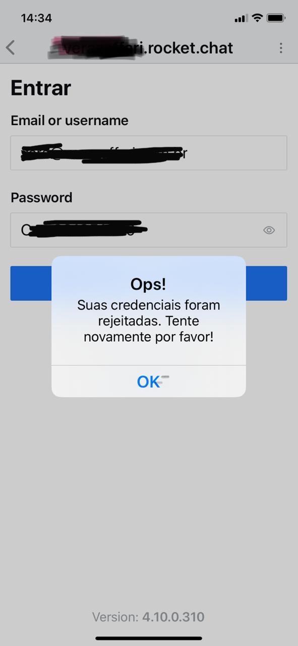 Problema para acessar APPs Rocket.Chat · Issue #2467 · RocketChat/Rocket.Chat.ReactNative · GitHub