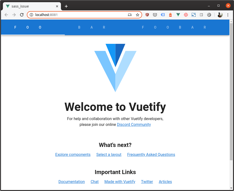 Bug Report Sass Variables For V Tab Dont Work · Issue 11217 · Vuetifyjsvuetify · Github