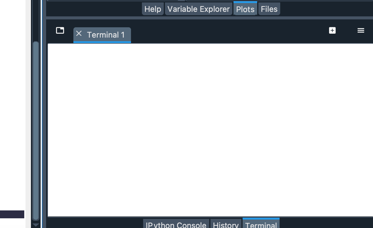 Terminal not showing · Issue #19102 · spyder-ide/spyder · GitHub