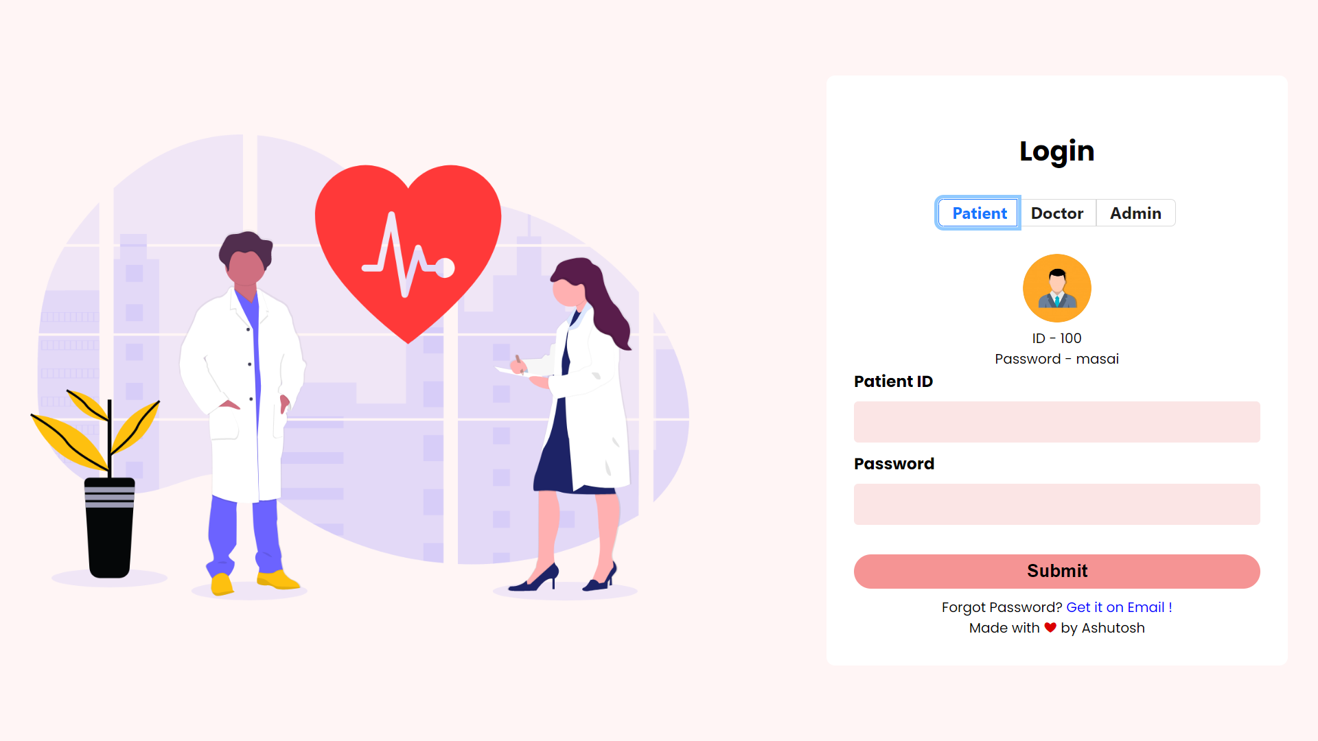 GitHub - Ashut0shGit/HMS-intern-assignment: A pre-intern Assignment project.