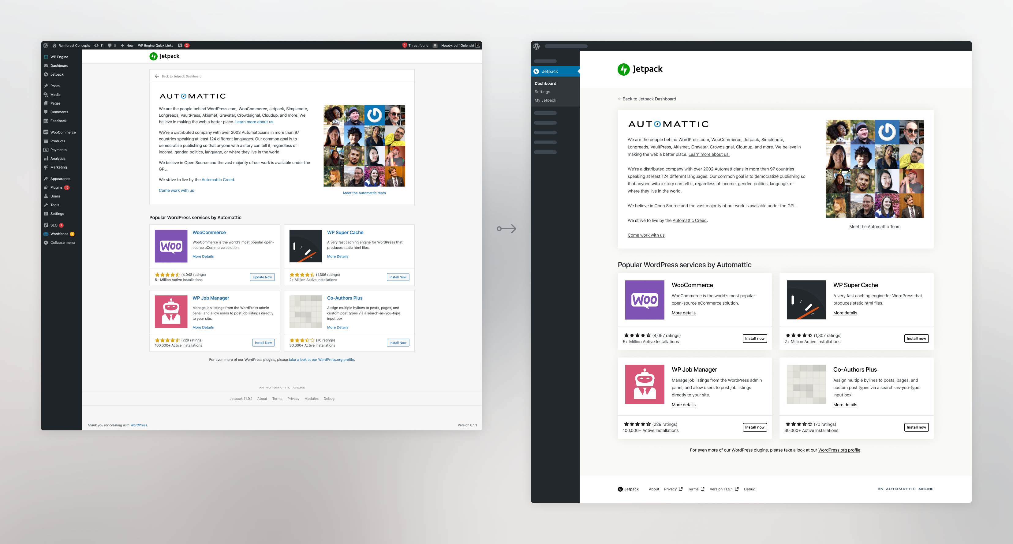 Jetpack Plugin Visual Refresh: About page · Issue #29834 · Automattic/jetpack · GitHub