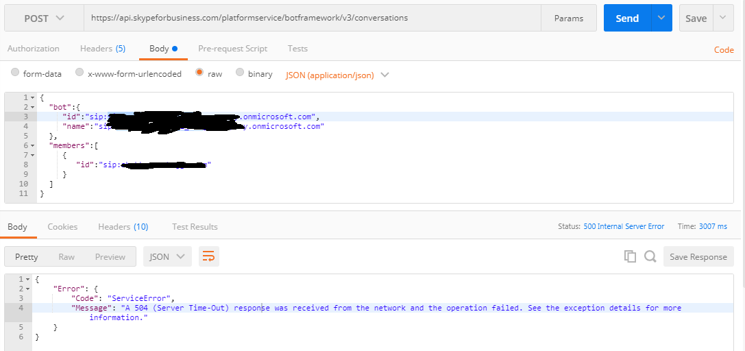 [question] Any Example Code For Skype For Business Bit To Initiate A New Conversation Nodejs