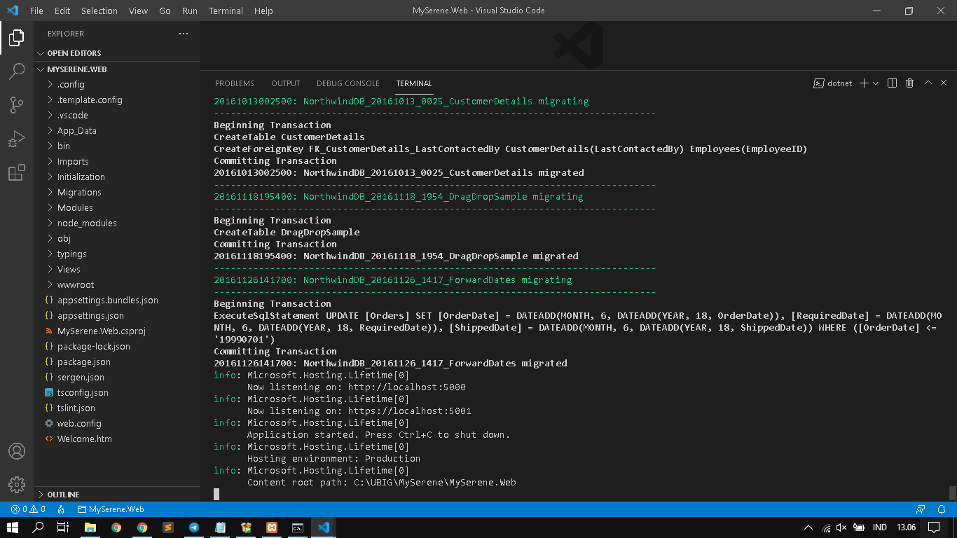 Error Executing Migration Use Mysql · Issue 6100 · Serenity Isserenity · Github 