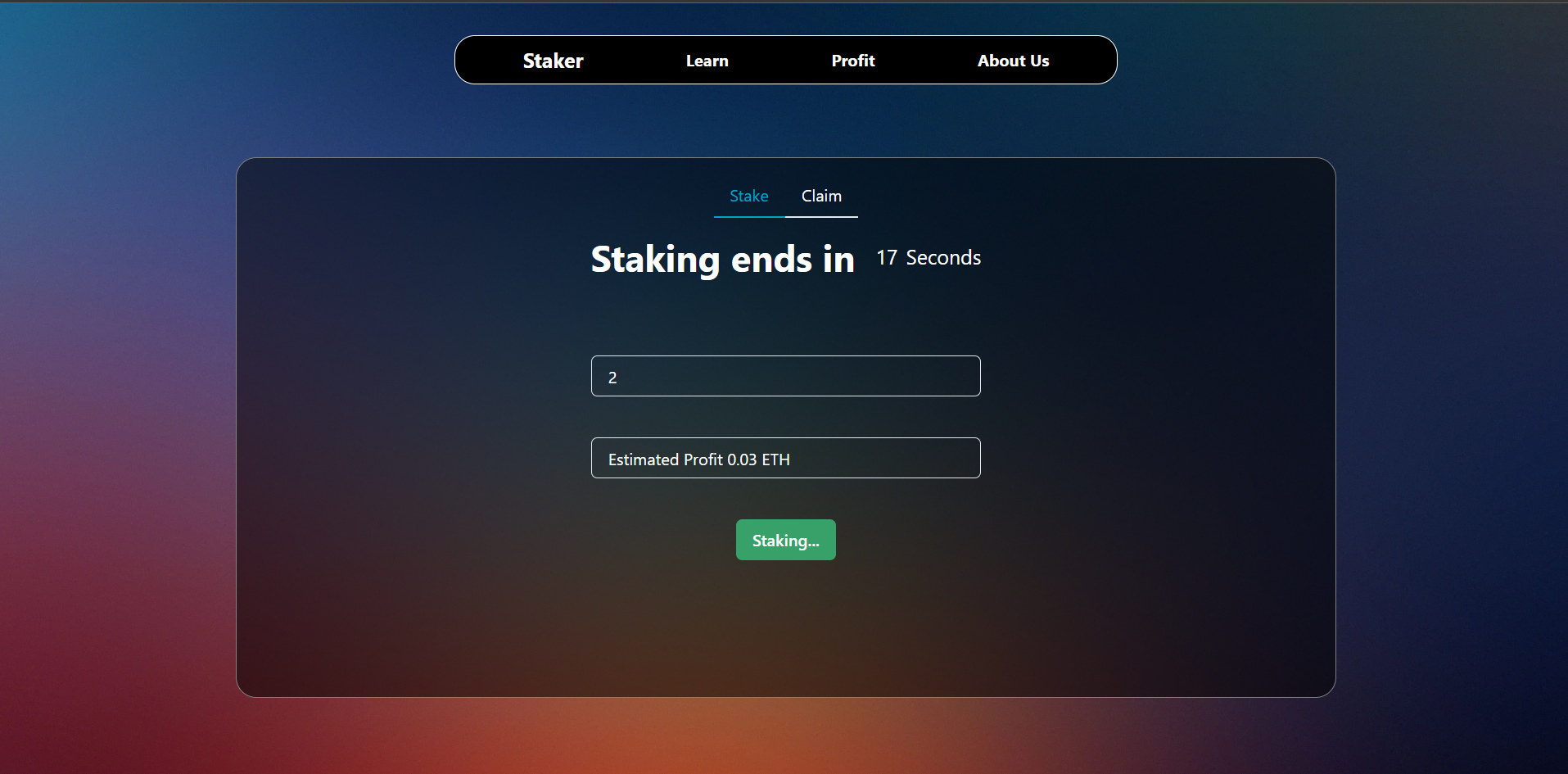 GitHub - 0xumarkhatab/Staker