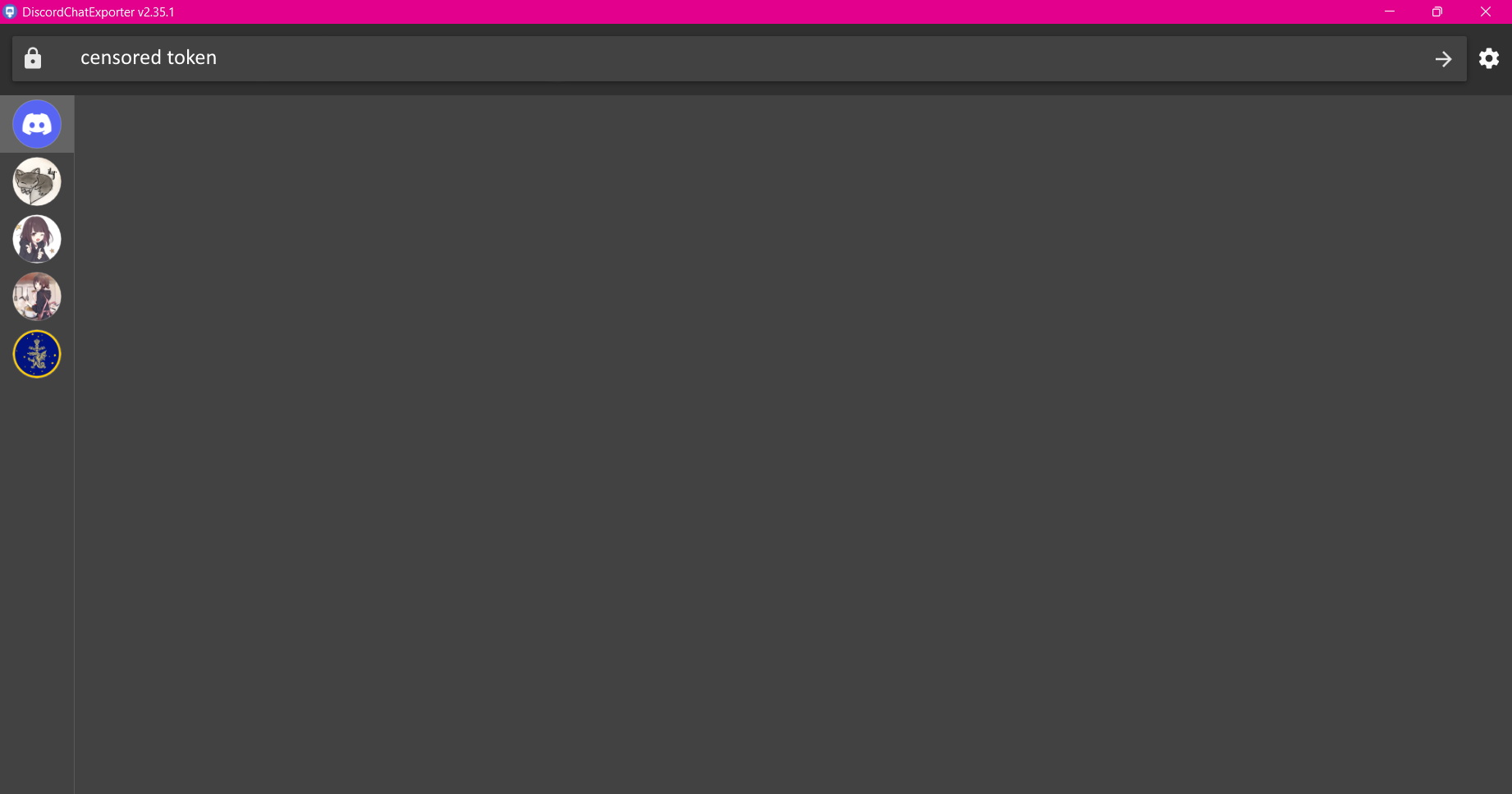 No Dms And Only 4 Servers Are Showing Up In Gui · Issue 916 · Tyrrrz