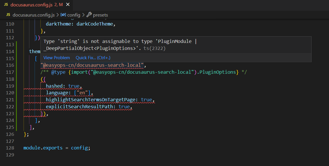 Problem in installing and using search bar theme · Issue #300 · easyops-cn/docusaurus-search ...