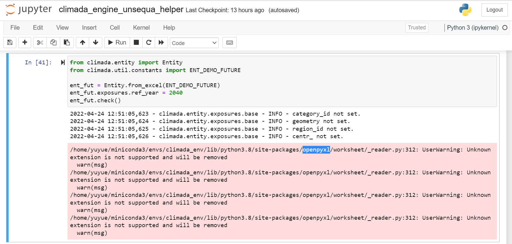 User Warning in the tutorial unsequa_helper · Issue #431 · CLIMADA ...